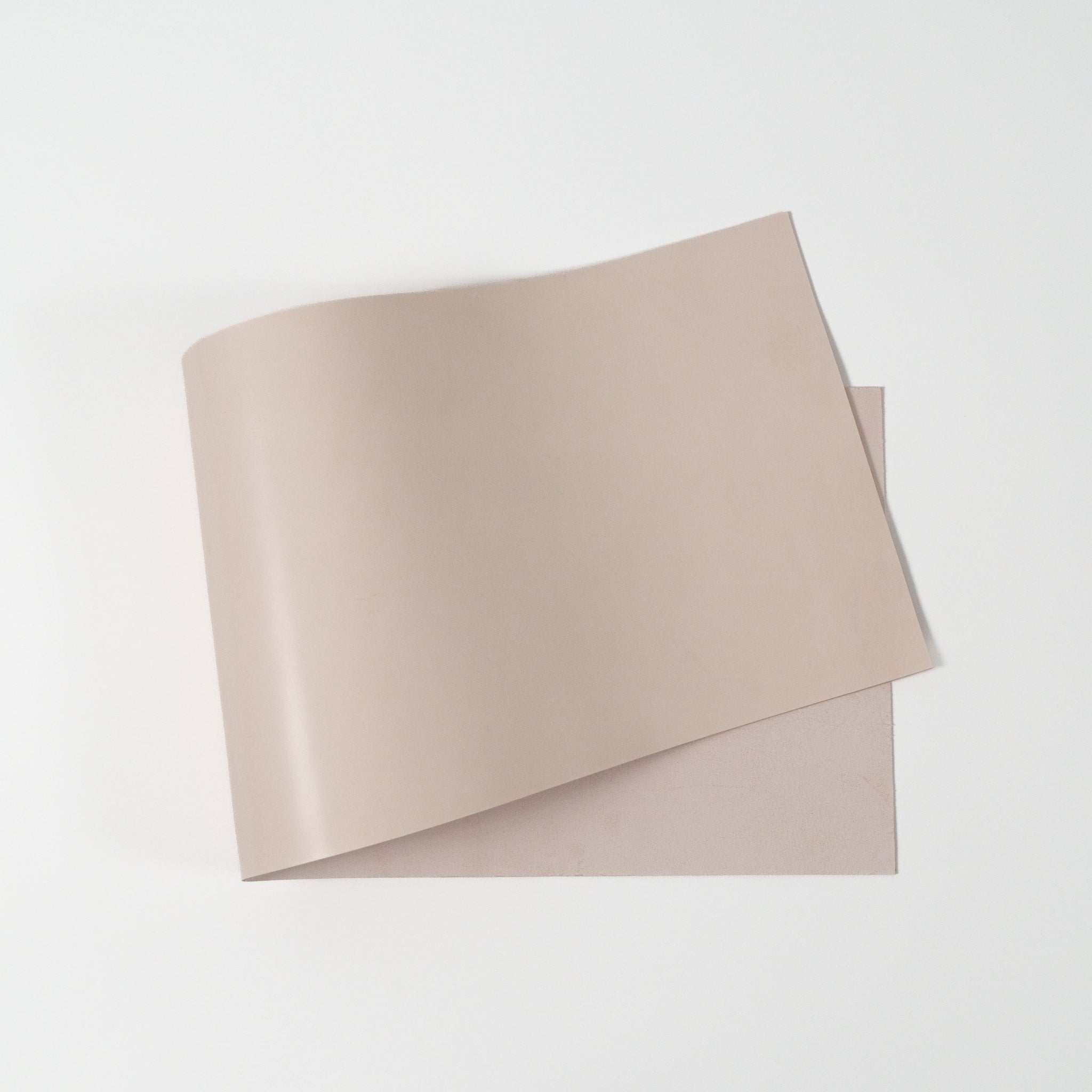 Italian Veg Tan Vachetta Leather Panels in Natural Color